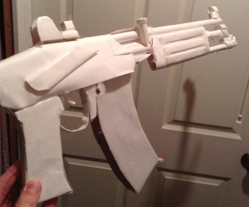 Paper Gun - Galil - Instructables