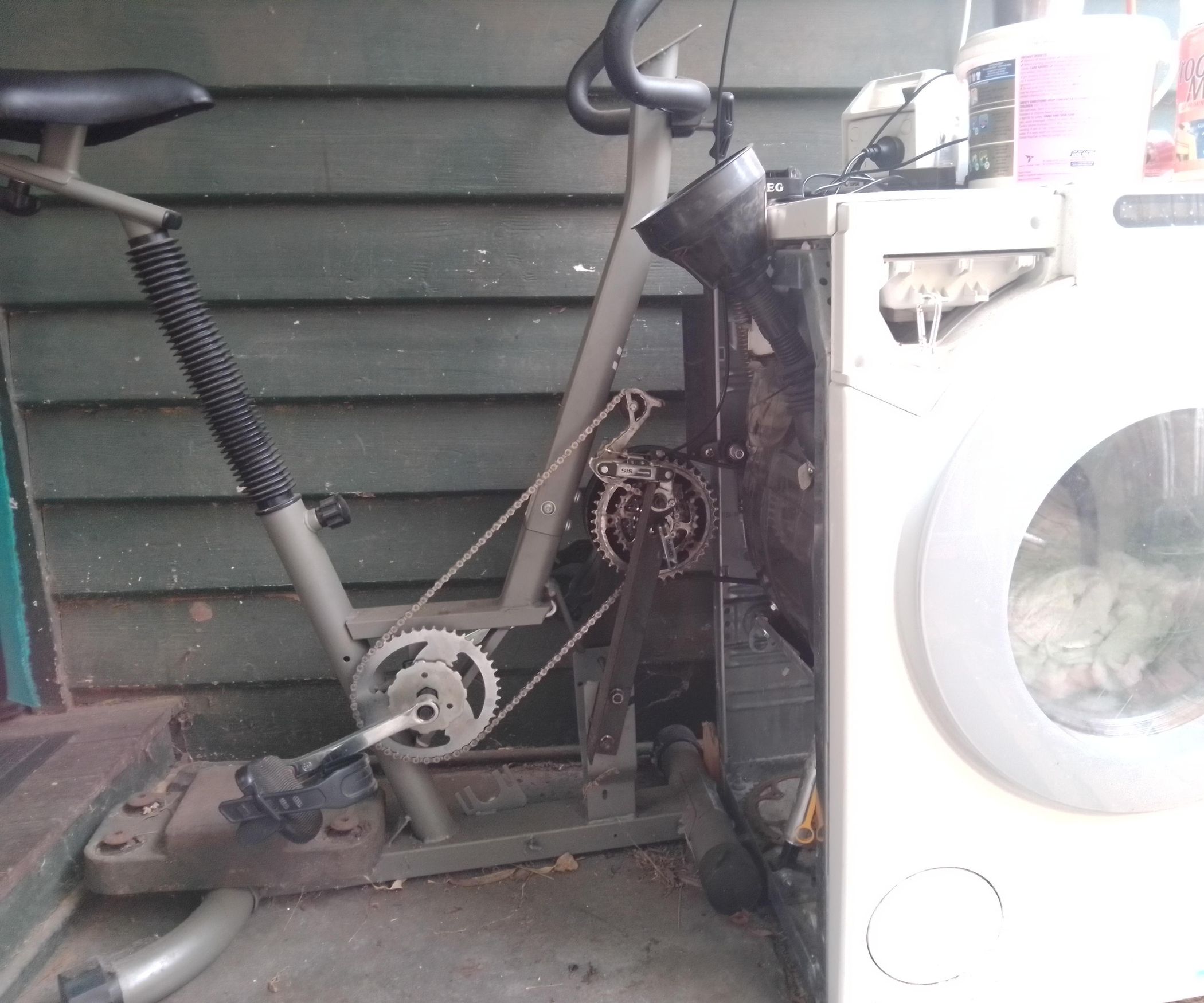 Pedal Powered Washing Machine : 4 Steps - Instructables