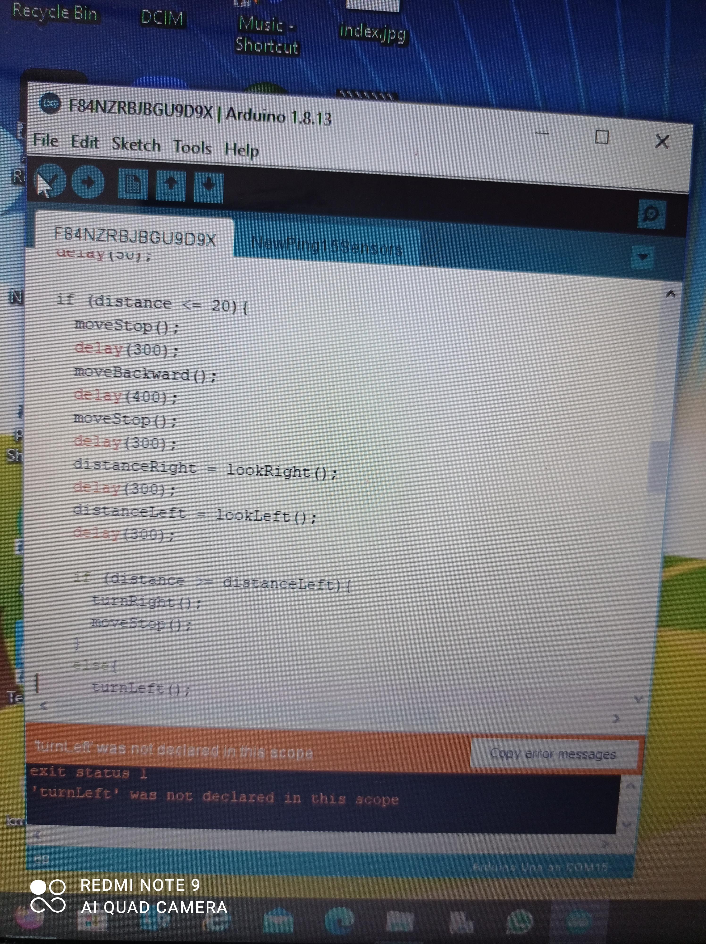 Obstacle Avoiding Robot (Arduino) : 8 Steps (with Pictures) - Instructables