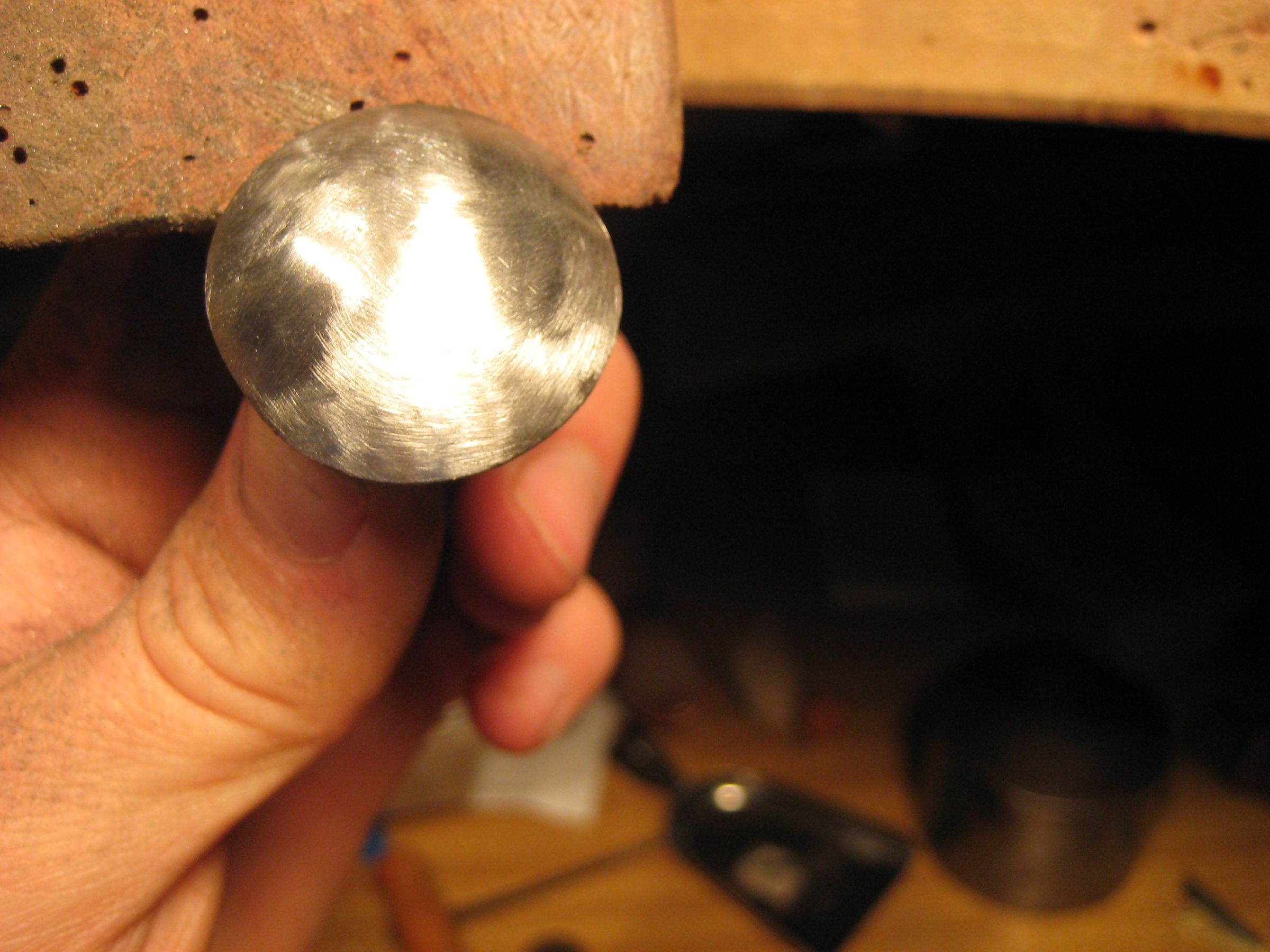 How to Make a Steel Doming/dapping Punch for Jewellery Making. : 8 ...