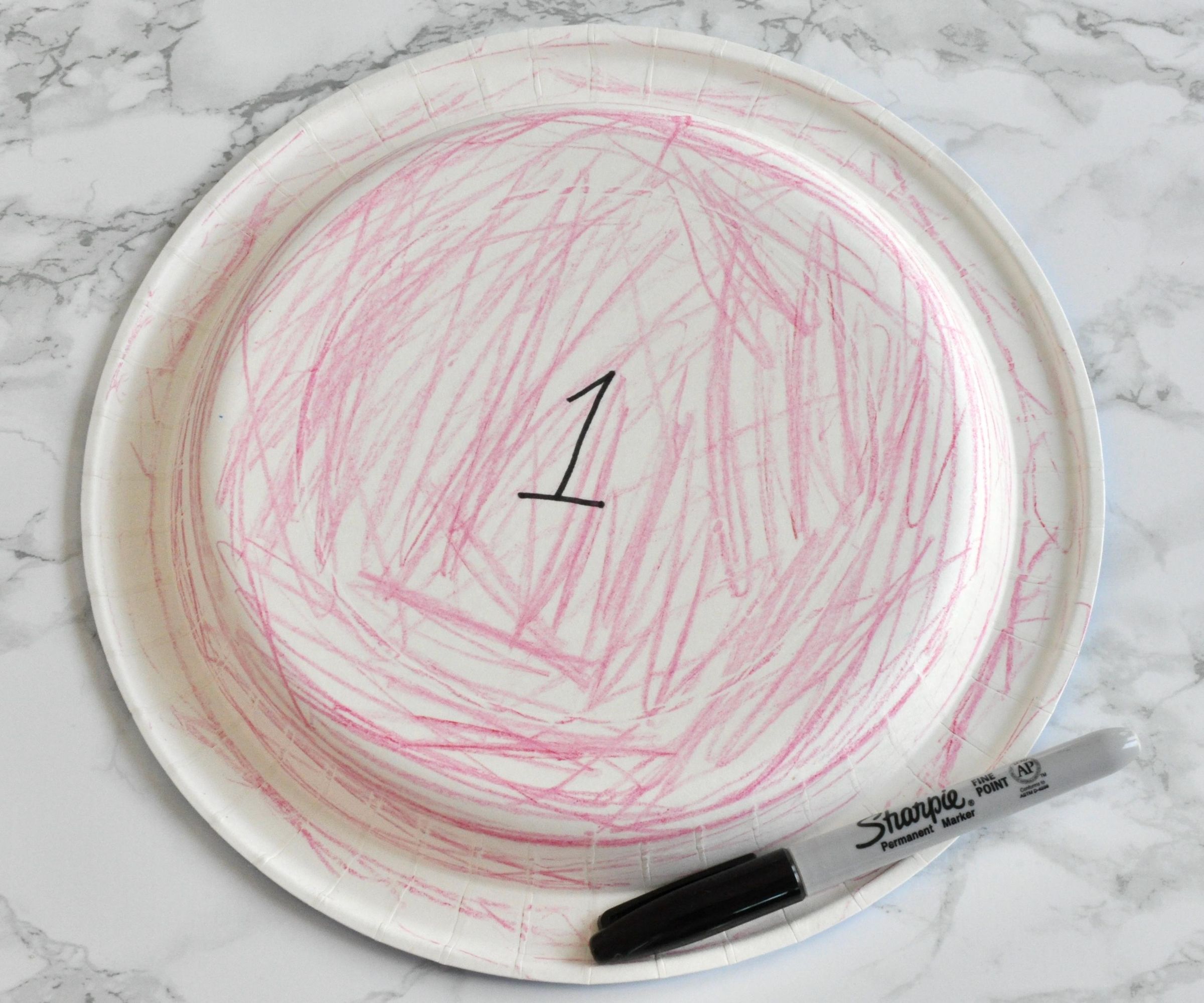 Paper Plate Fractions - Math Manipulative : 8 Steps (with Pictures ...