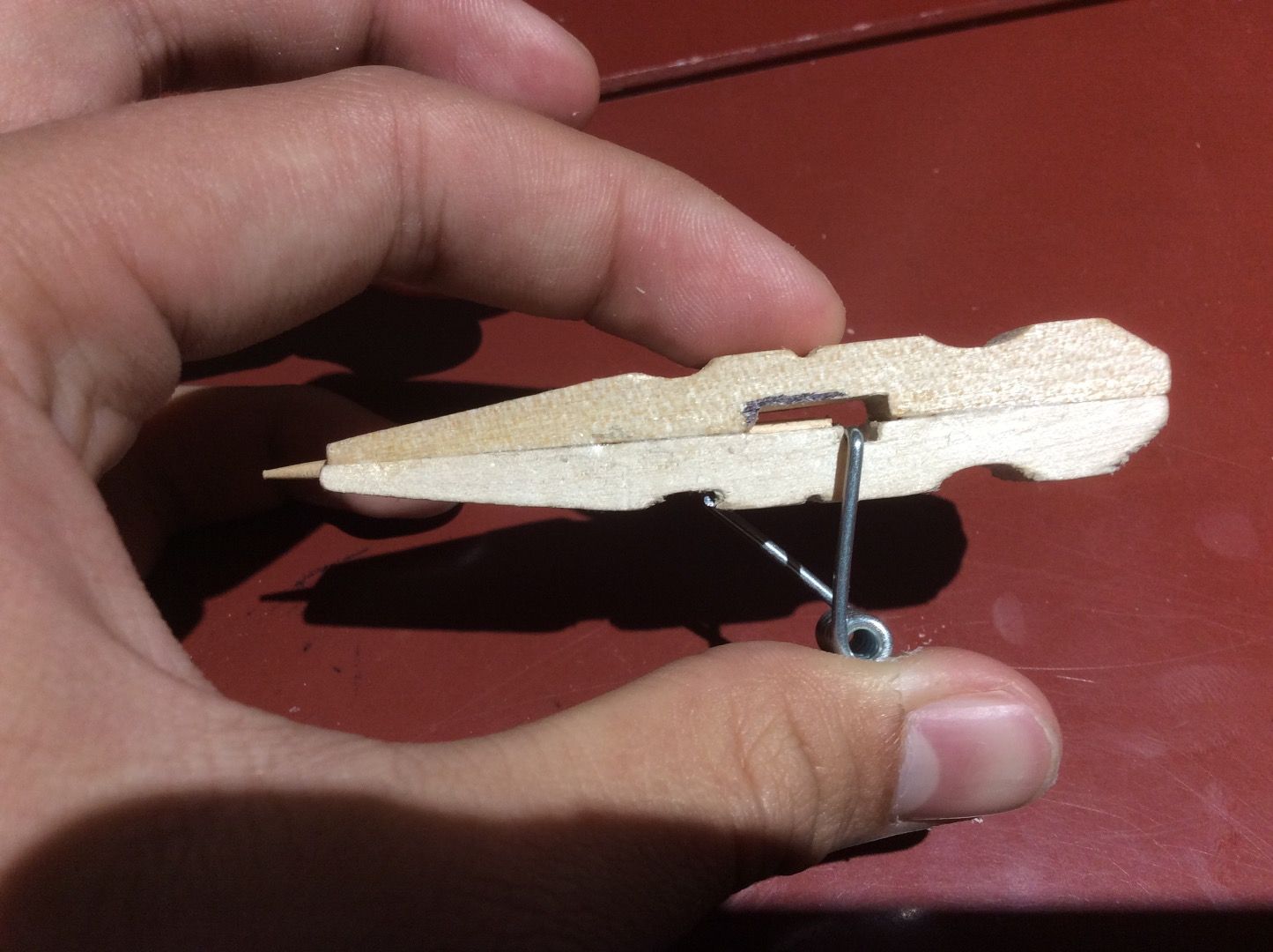 Mini Matchstick Gun - the Clothespin Pocket Pistol : 8 Steps (with ...