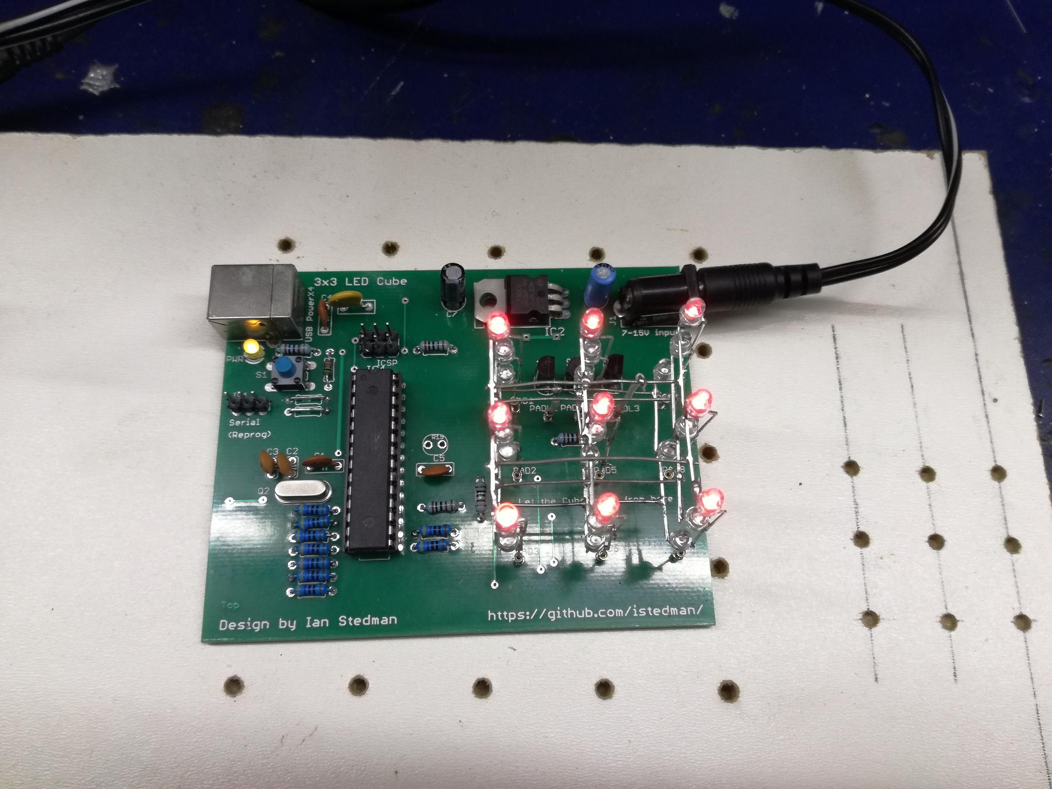 Arduino Based 3x3 LED Cube : 7 Steps (with Pictures) - Instructables