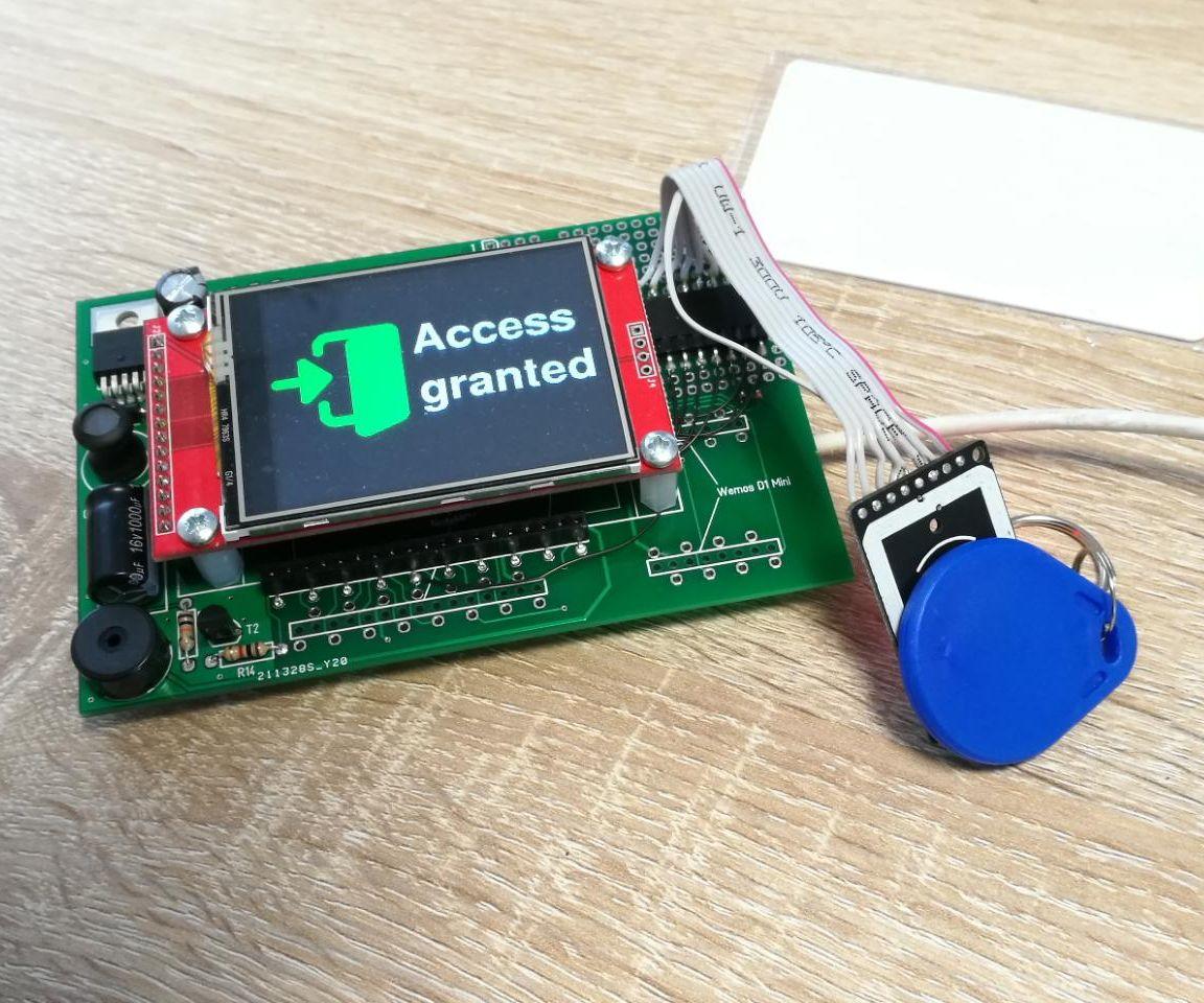 Esp32 Based Rfid Reader With Touch Display 7 Steps Instructables 4927