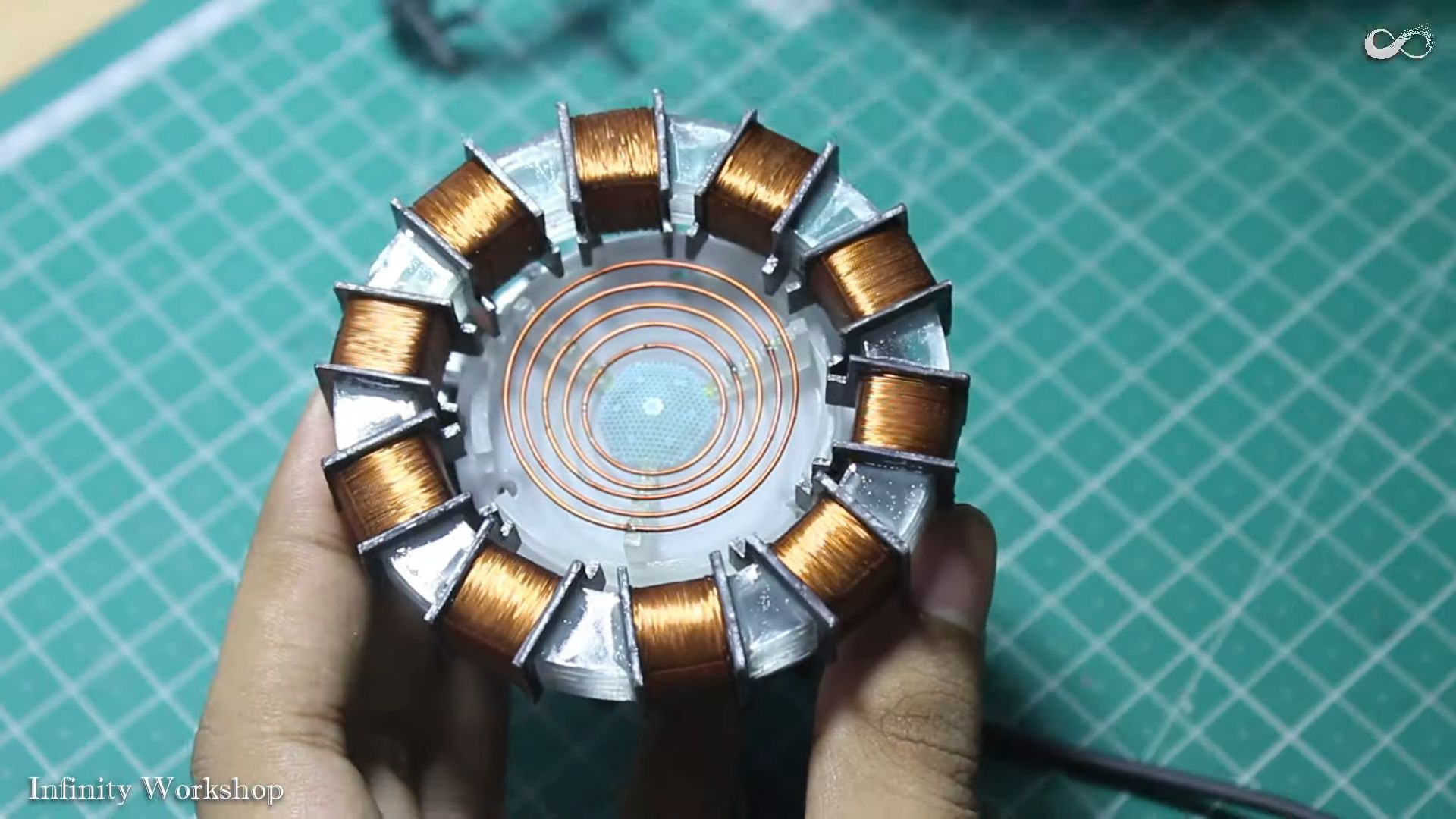 Easy MK1 Arc Reactor Replica (From Iron Man Movie) : 18 Steps (with ...