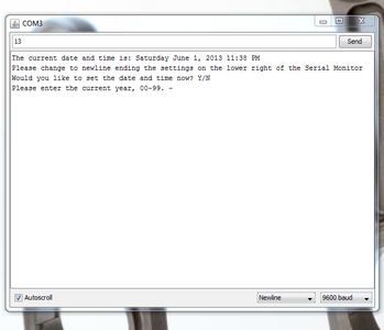 Setting the DS1307 Real Time Clock Using the Serial Monitor - Instructables