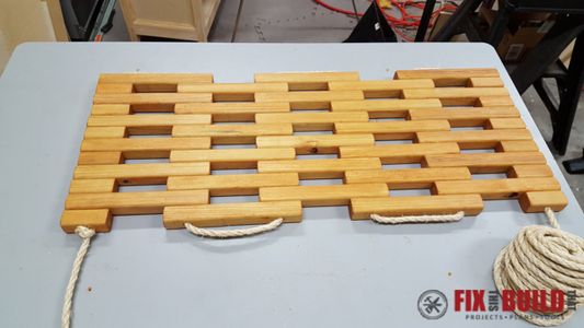 DIY Wooden Doormat : 4 Steps (with Pictures) - Instructables