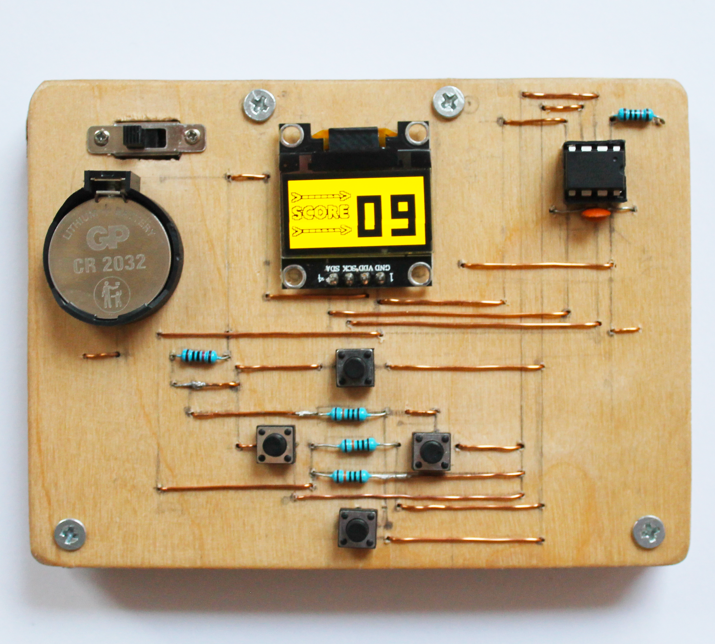 ATtiny85 Snake Game : 6 Steps (with Pictures) - Instructables