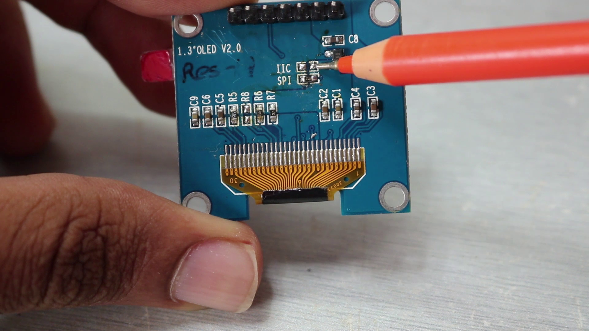 OLED Tutorial | Convert SPI to I2C : 6 Steps (with Pictures ...