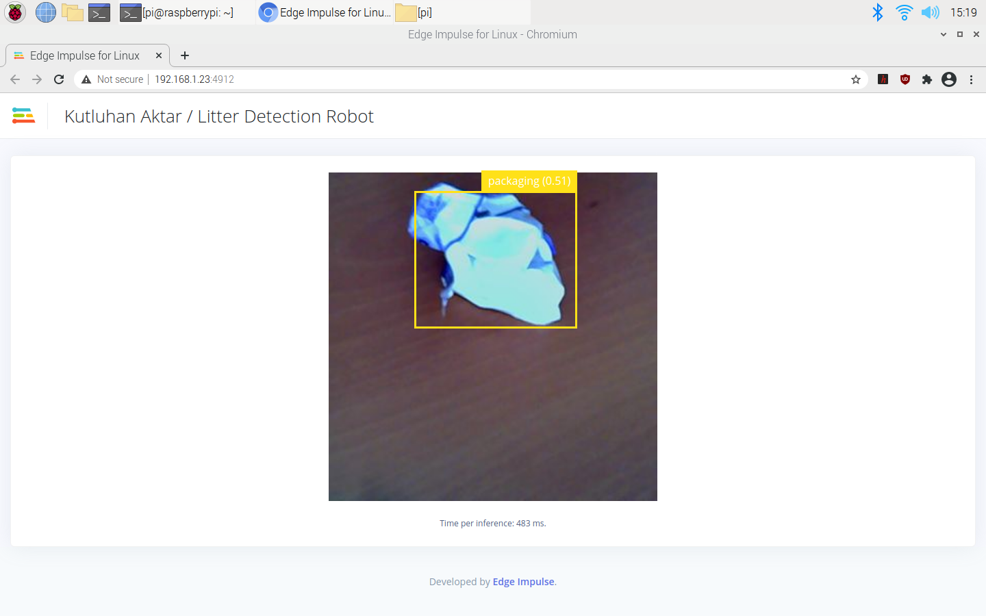 Autonomous (LIDAR) Litter Detection Robot W/ Edge Impulse : 17 Steps (with Pictures) - Instructables