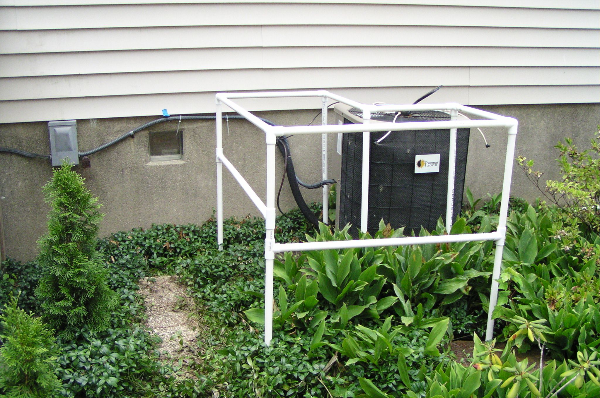 Shade Screen for Air Conditioner Condenser : 22 Steps - Instructables