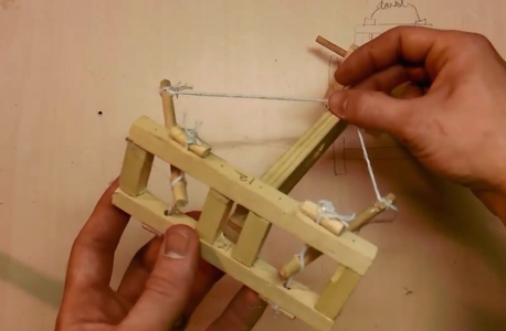 How to Make a Model Roman Ballista (Torsion Powered) : 9 Steps ...