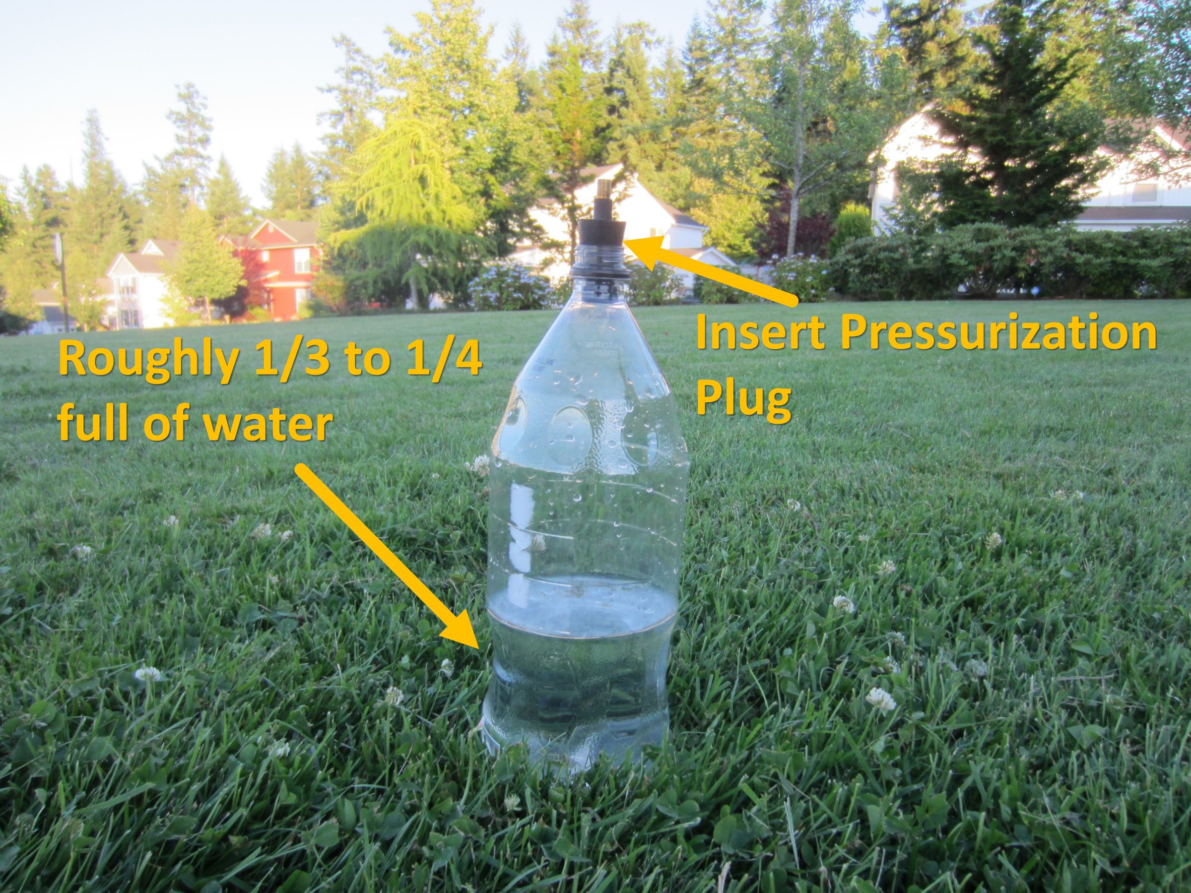 2 Liter Bottle Water Rocket and Launcher Pad : 15 Steps (with Pictures ...