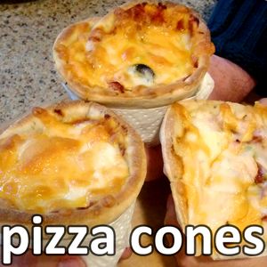 Pizza Cones : 9 Steps (with Pictures) - Instructables