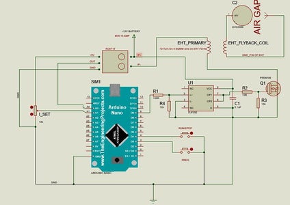 Arduino Based Powerful EHT (BSC25-T1010A) Driver : 8 Steps - Instructables