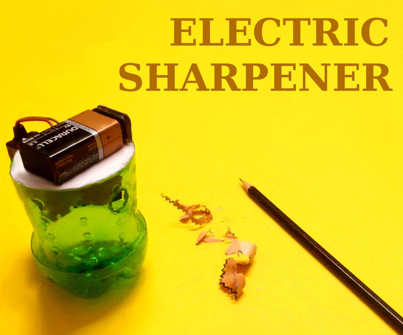 how to make electric pencil sharpener DIY Project - Step-by-Step DIY ...