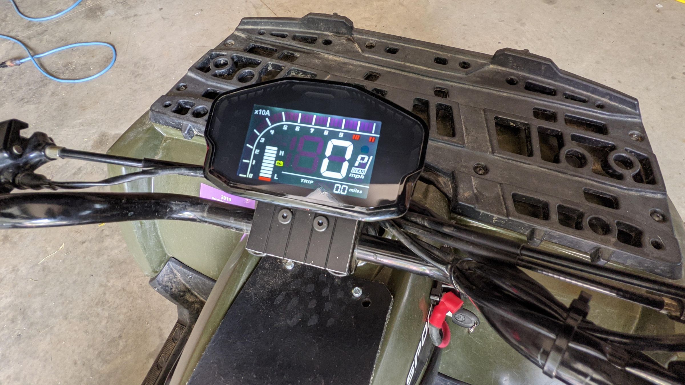 Kids Polaris Sportsman 90 Quad ATV EV Electric Motor Swap Conversion ...