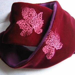 Emboss Velvet With Rubber Stamps and a Household Iron : 7 Steps (with ...