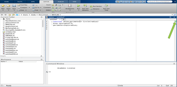 How To Write A User Defined Function In Matlab 5 Steps Instructables