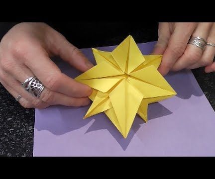 how to make an origami lucky star DIY Project - Step-by-Step DIY ...