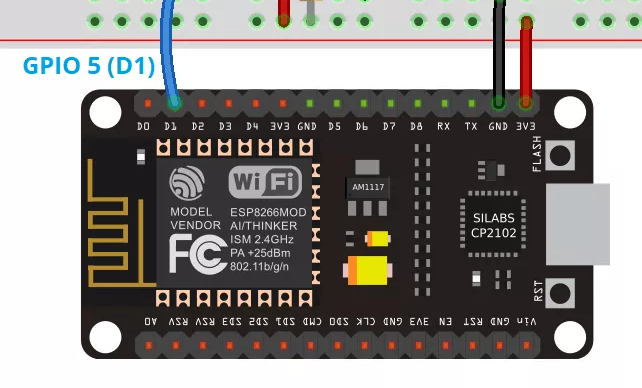 ESP8266 Nodemcu Temperature Monitoring Using DHT11 on a Local Webserver | Get Room Temperature ...