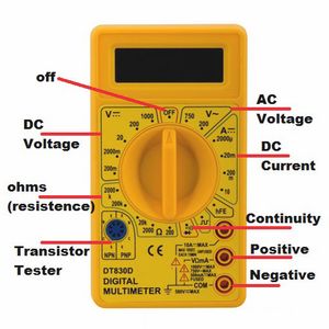 How to Use a Multimeter Basics : 8 Steps - Instructables