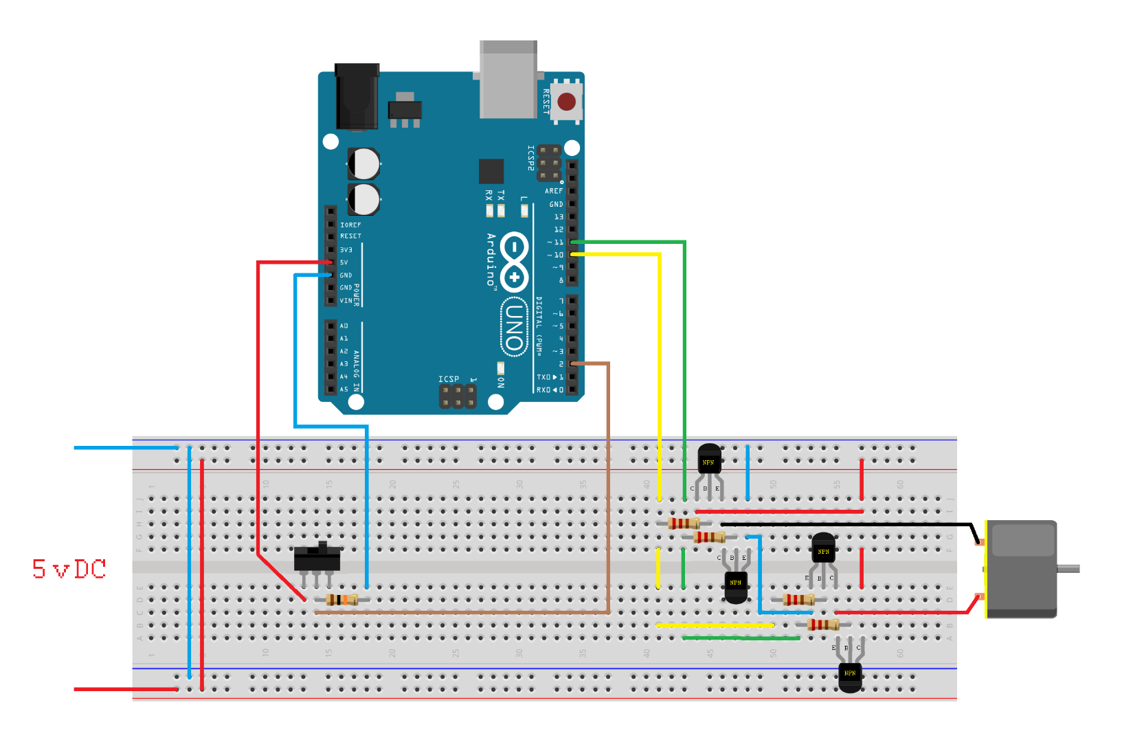 Arduino & Full Bridge Motor Drives : 6 Steps (with Pictures ...