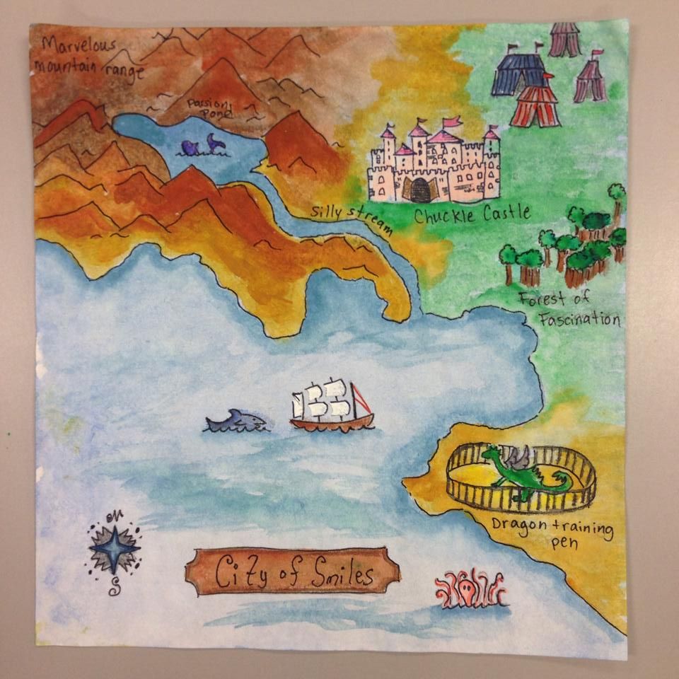 How To Draw A Map Of An Imaginary Place » Blockmud