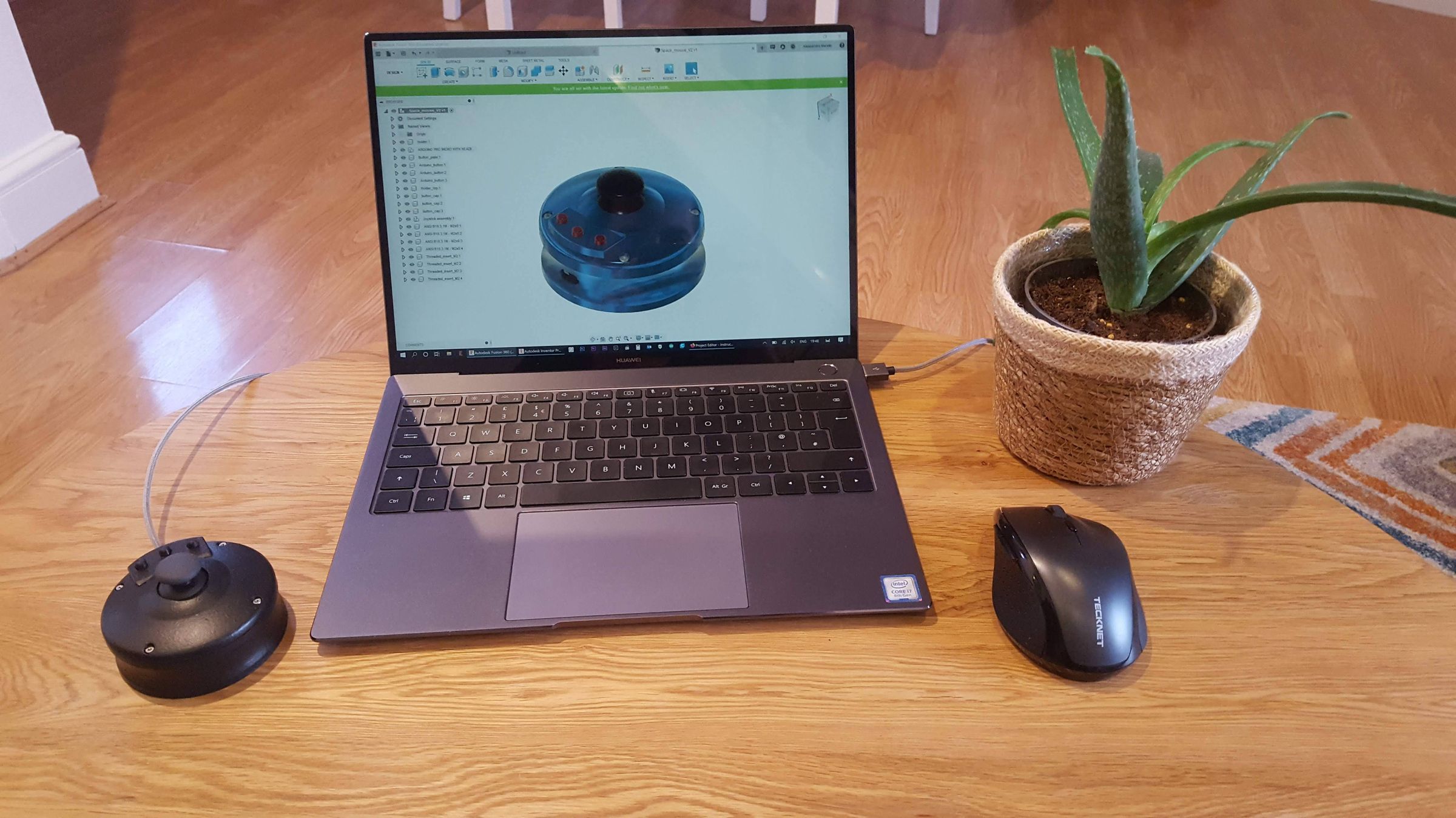 Space Mouse With Arduino Micro *UPDATE* : 4 Steps (with Pictures ...
