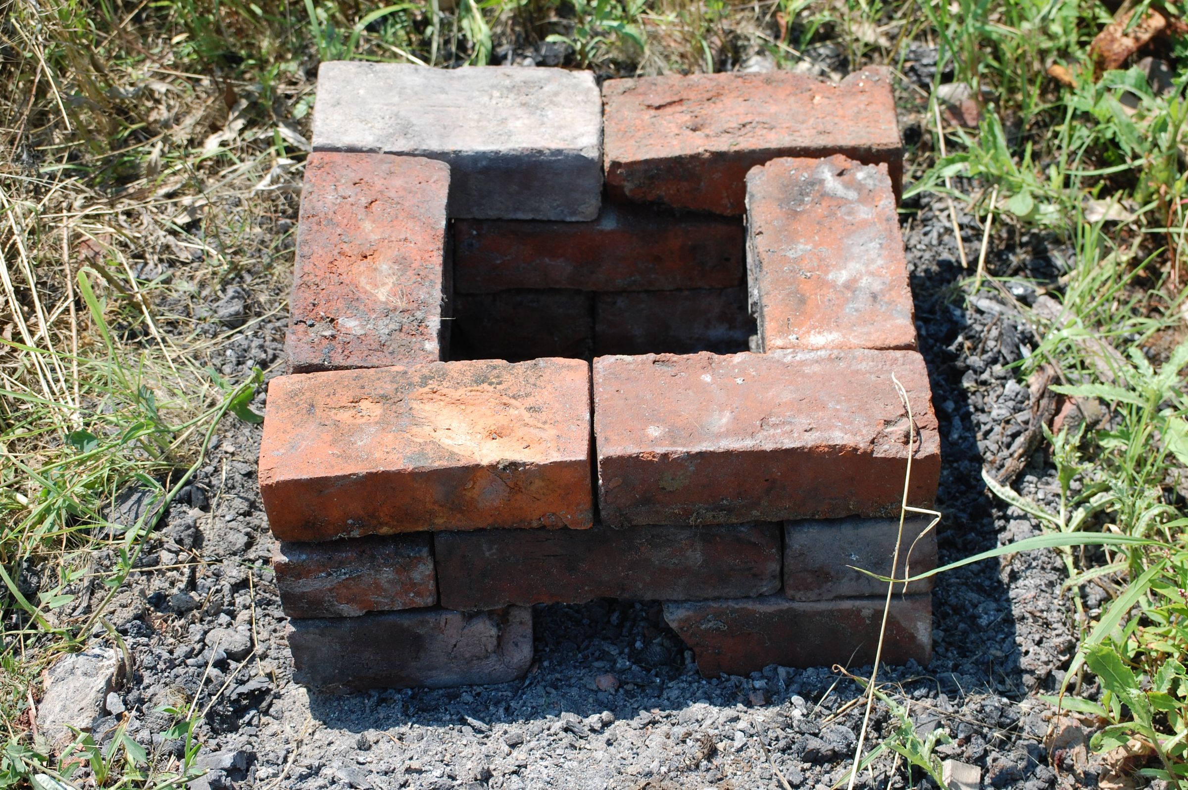 Simple Forge From Red House Bricks : 10 Steps (with Pictures ...