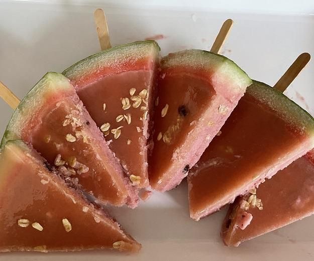 Creamy Melon/Watermelon Popsicles W/ Fruit : 12 Steps (with Pictures ...
