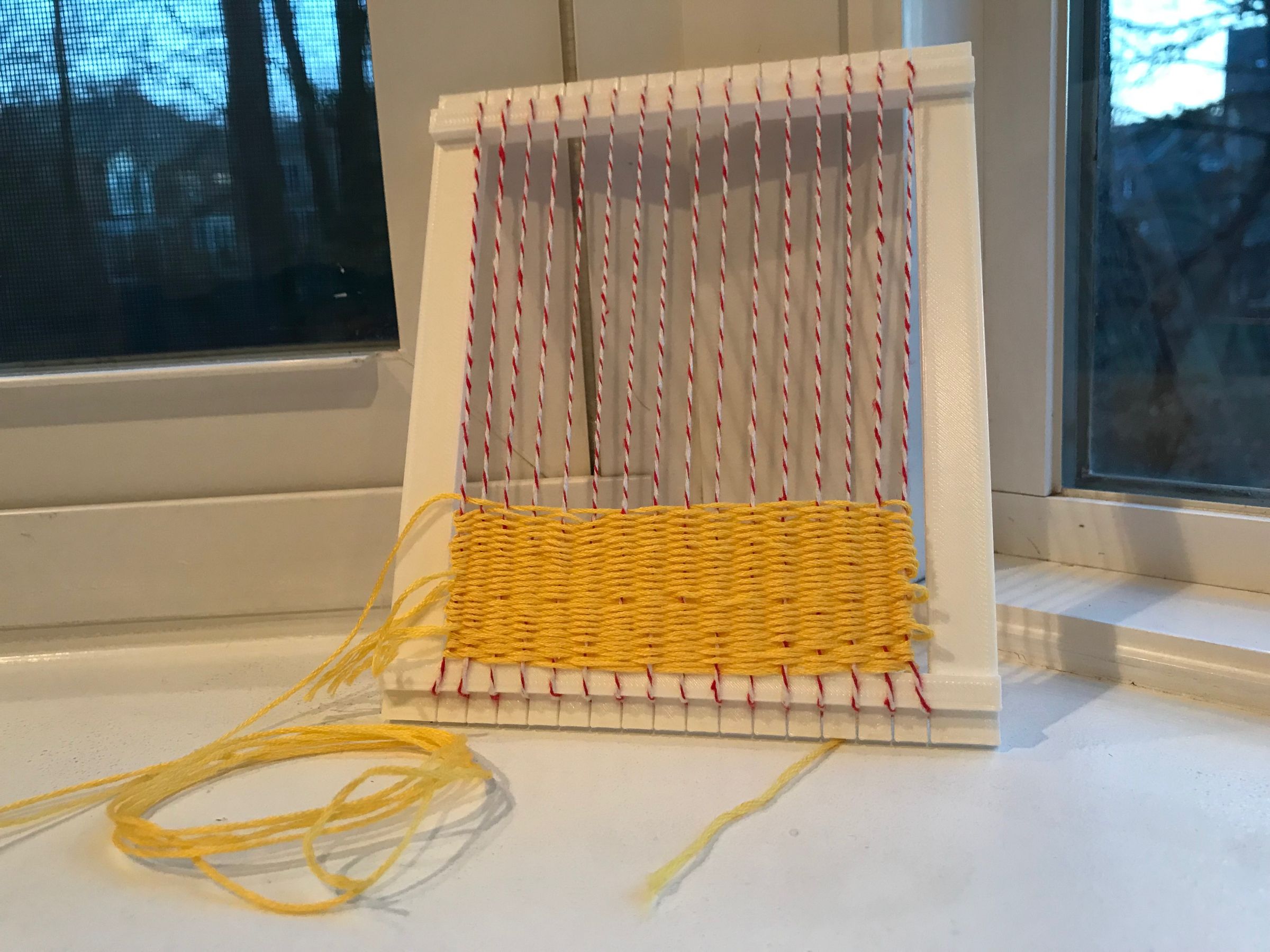 3D Printed Mini Loom : 6 Steps (with Pictures) - Instructables