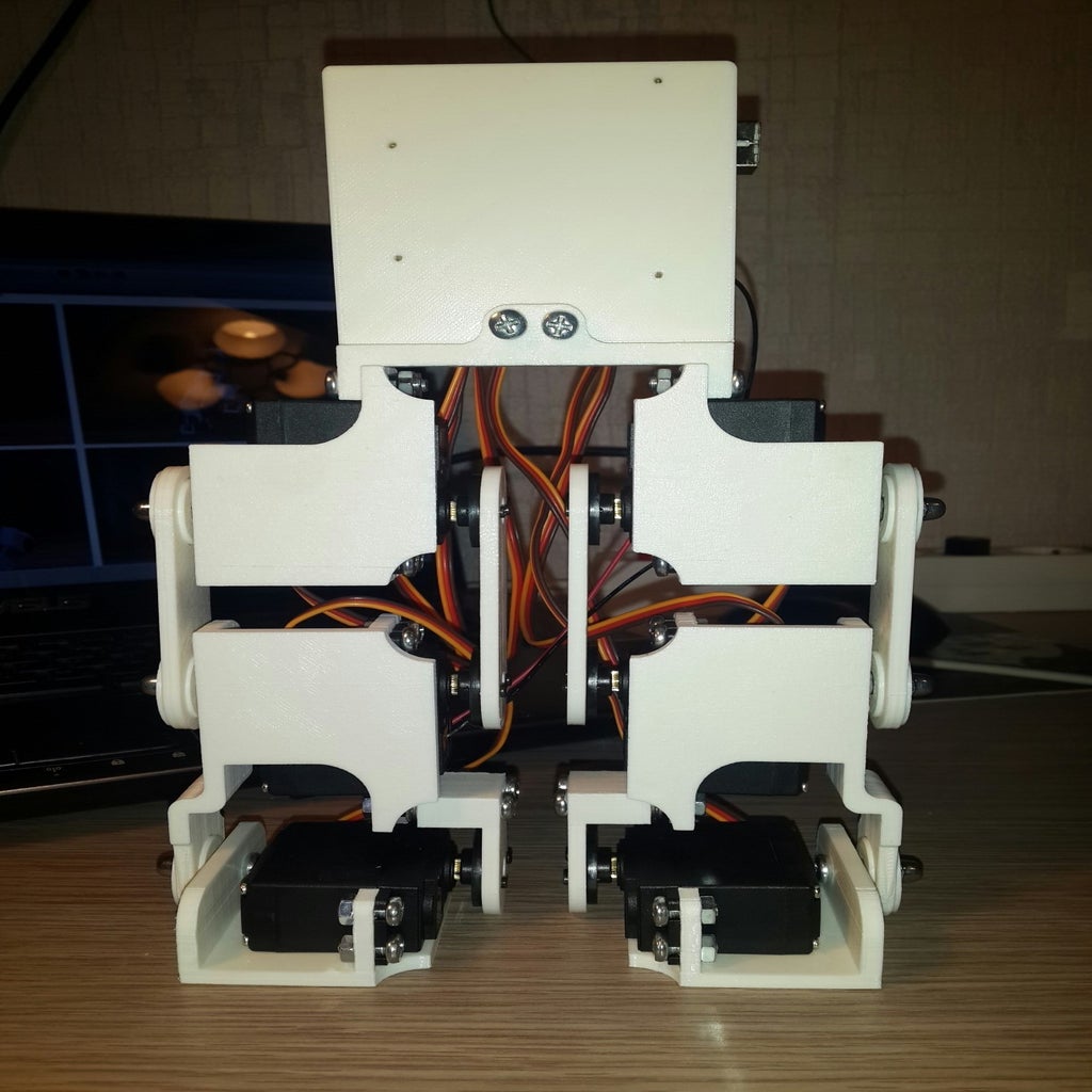Arduino Controlled Robotic Biped 13 Steps With Pictures Instructables