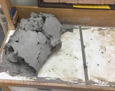 How to Reconstitute and Recycle Bone Dry Block of Clay and Reclaiming ...