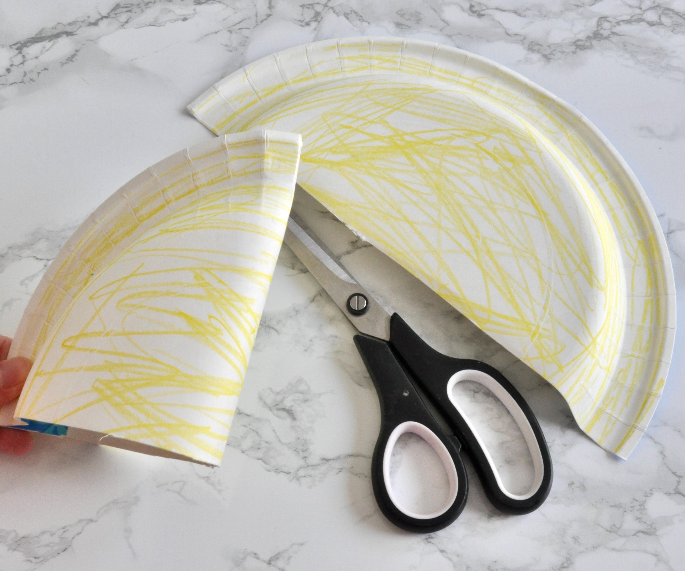 Paper Plate Fractions - Math Manipulative : 8 Steps (with Pictures ...