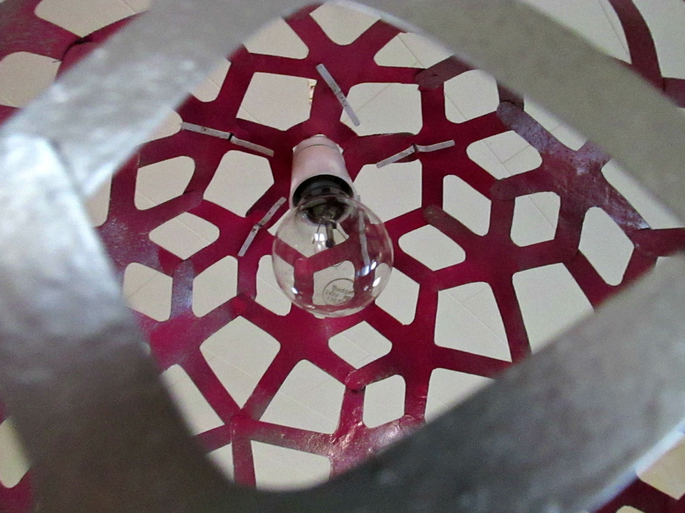 Laminated Paper Pendant Lampshade : 6 Steps (with Pictures) - Instructables