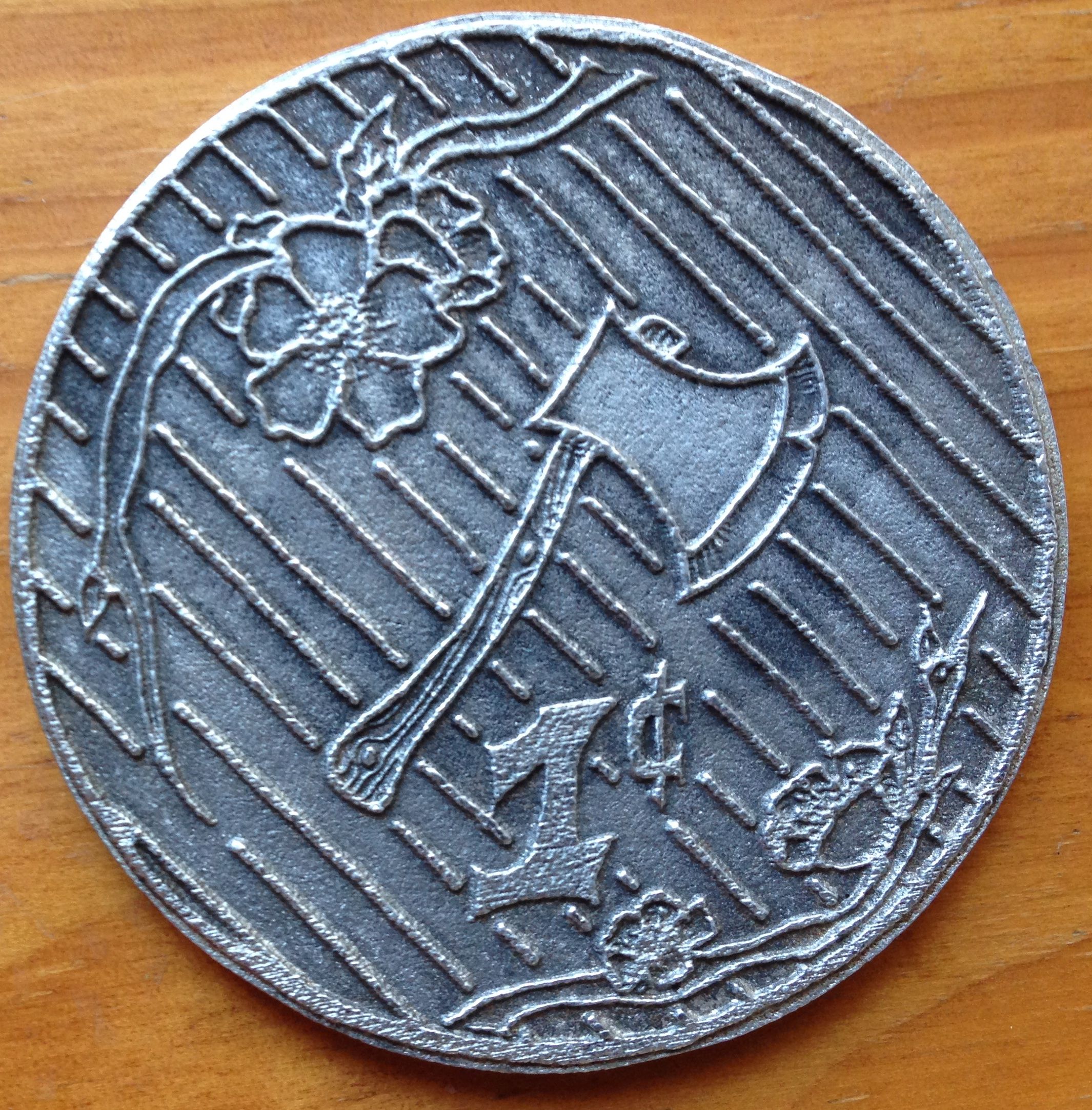 Pewter Cast Coins From Laser Cut Molds : 6 Steps (with Pictures ...