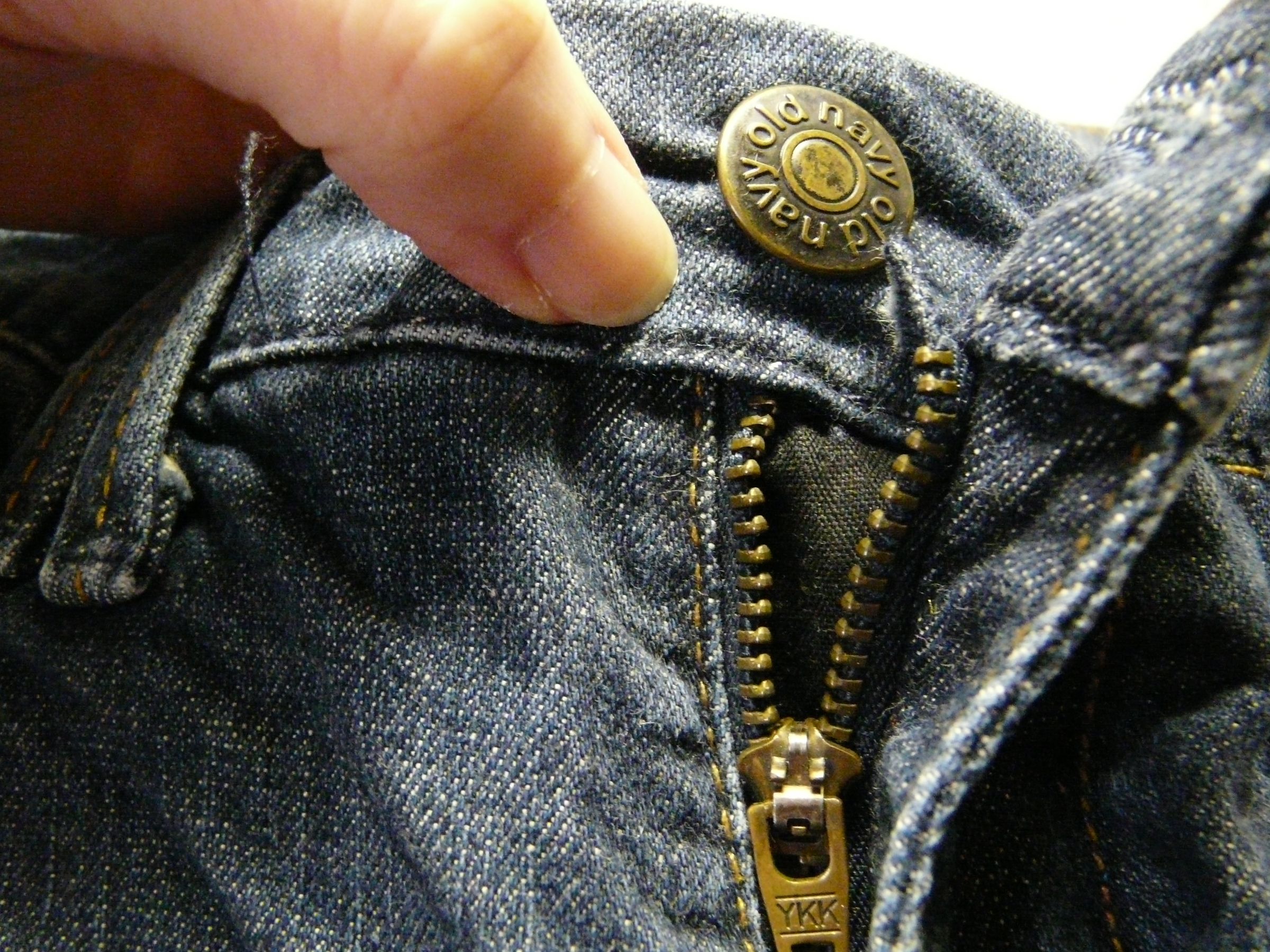 How to Repair a Jeans Zipper That Won't Stay Up : 4 Steps (with ...