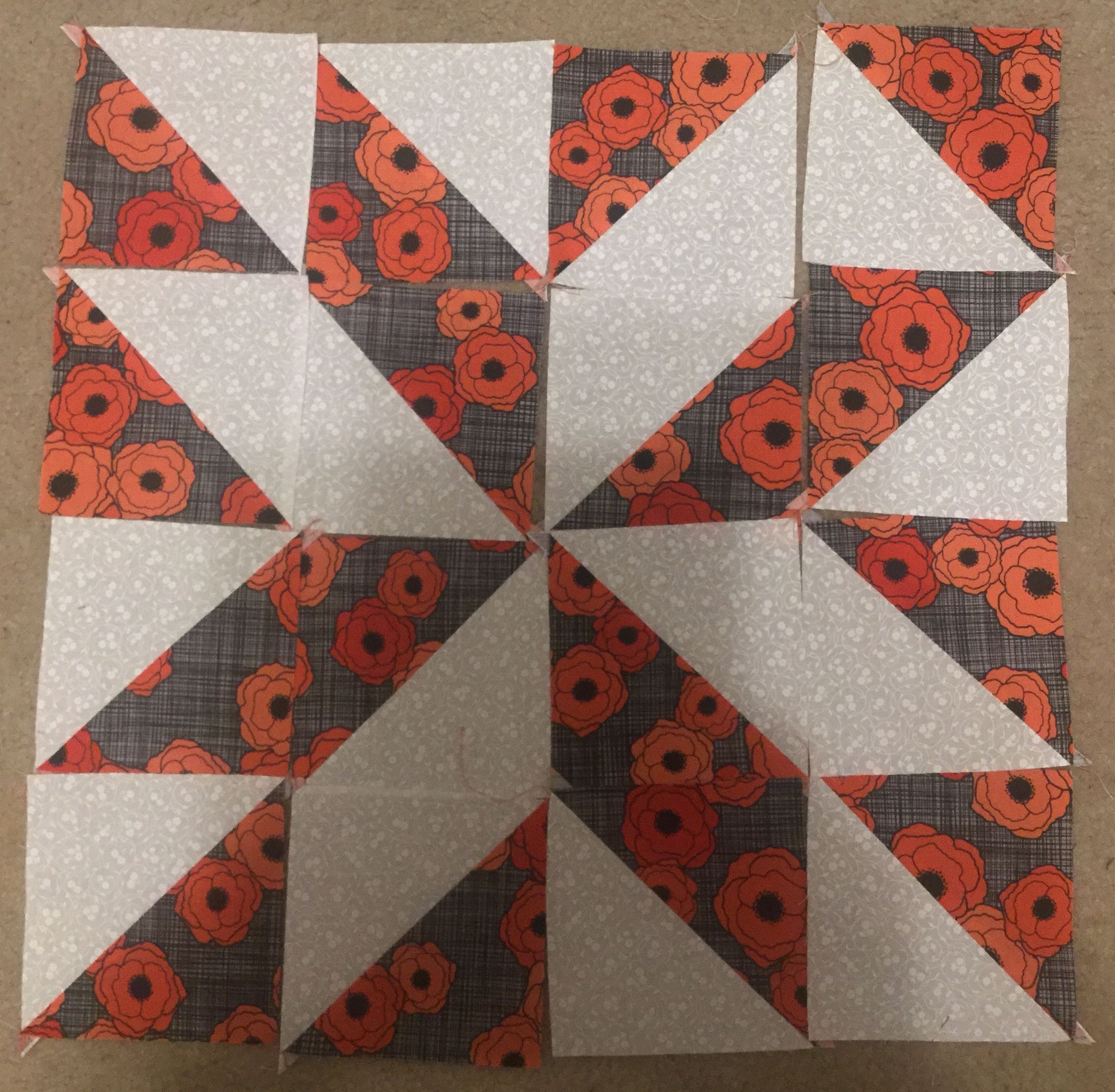 Easy 1/2 Block Quilt for Beginners : 21 Steps (with Pictures ...