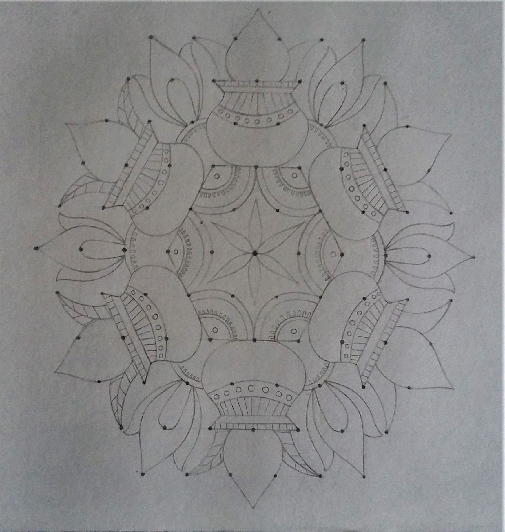 KOLAM PAINTING!! : 8 Steps - Instructables