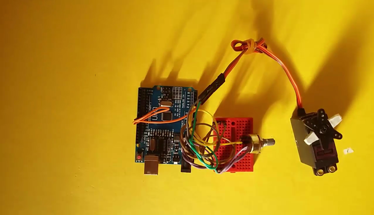 Arduino : How to Control Servo Motor With Potentiometer : 5 Steps (with ...
