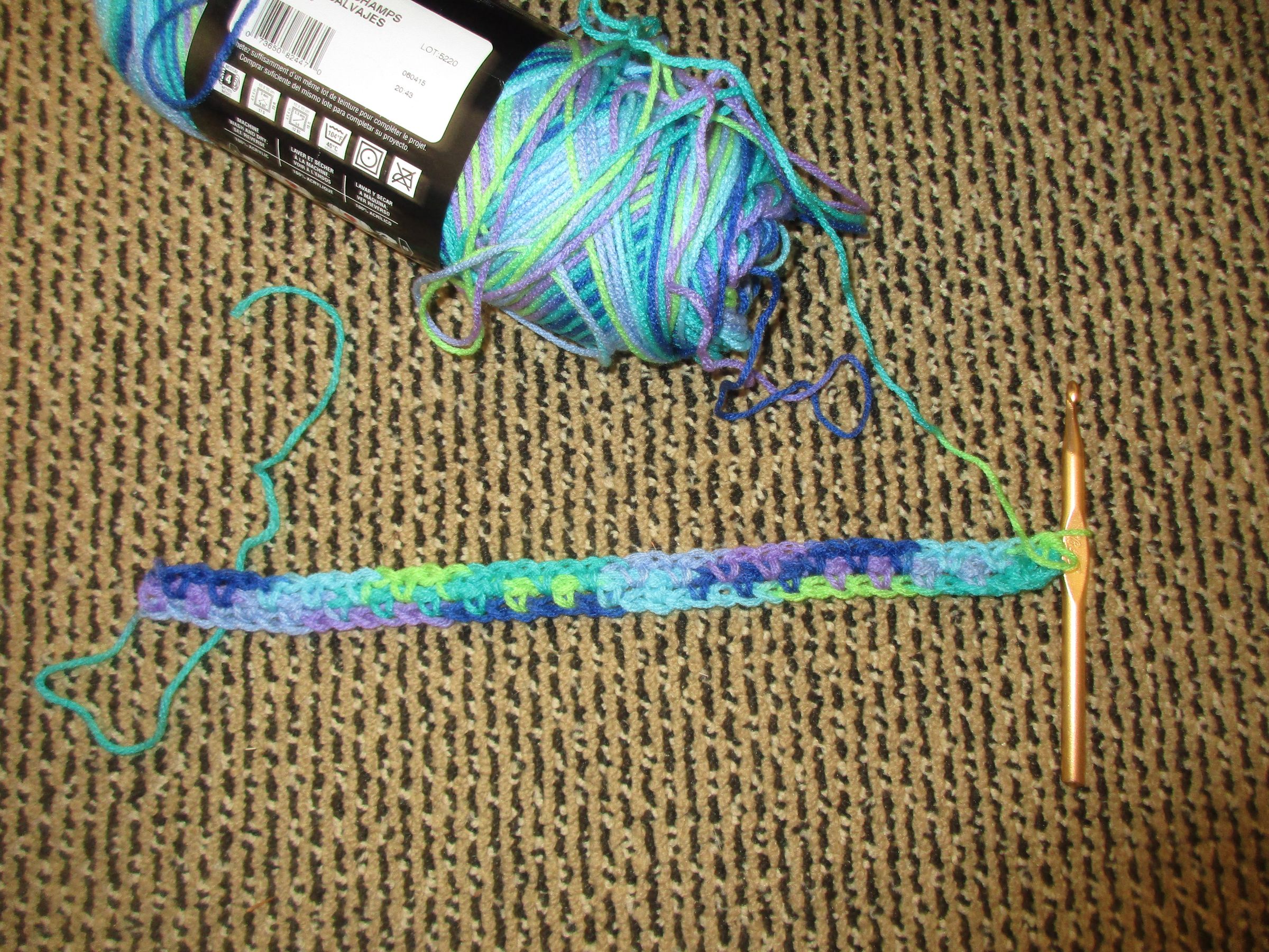 Crochet Stitch Yarn Pooling : 9 Steps (with Pictures) - Instructables