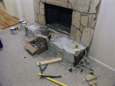 Rebuilding a Fireplace Surround : 6 Steps (with Pictures) - Instructables