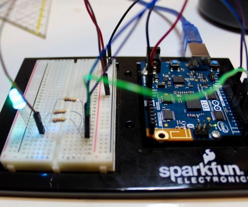 tap detection with intel curie chip on arduino 101 DIY Project to ...