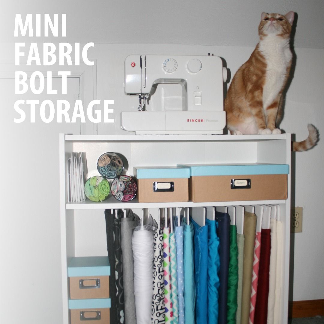 Mini Fabric Bolt Storage : 5 Steps (with Pictures) - Instructables