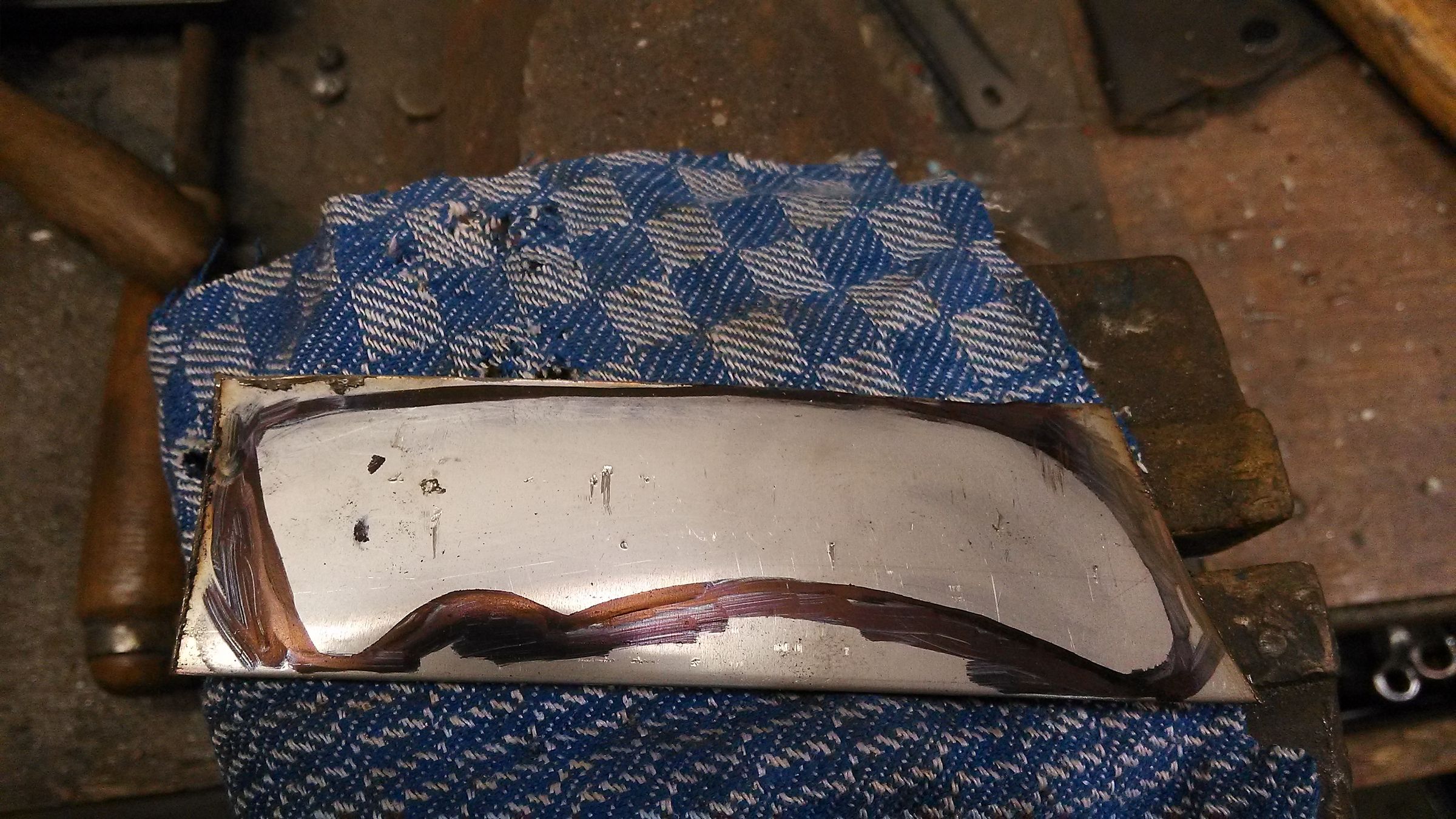 DIY Folding Knife With Button Lock : 11 Steps (with Pictures ...