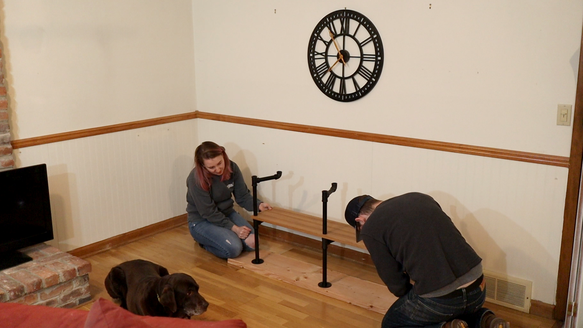 DIY Industrial Black Pipe Bookshelf! : 13 Steps (with Pictures ...