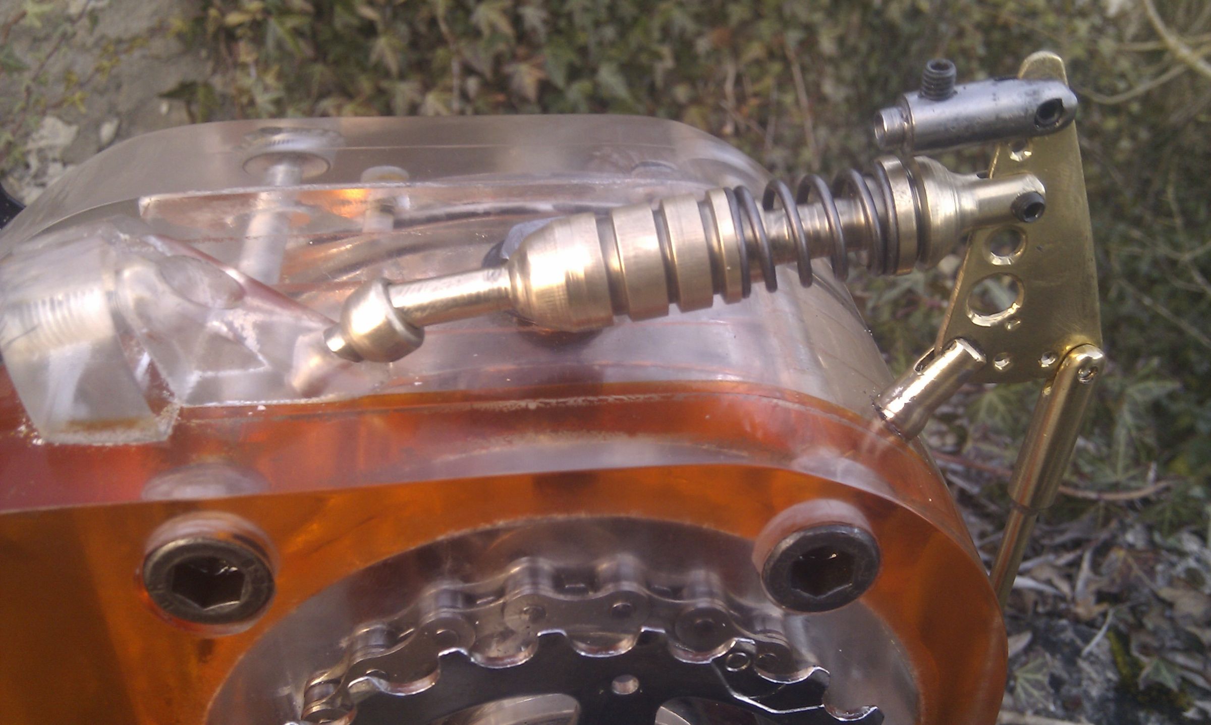 Transparent Gearbox on a Homemade Bicycle : 10 Steps (with Pictures ...