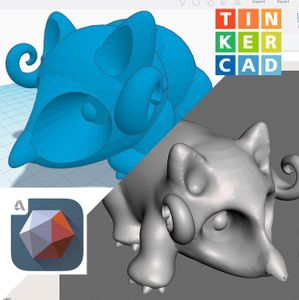 Using Meshmixer to Make Tinkercad Models Look More Organic : 8 Steps (with Pictures) - Instructables