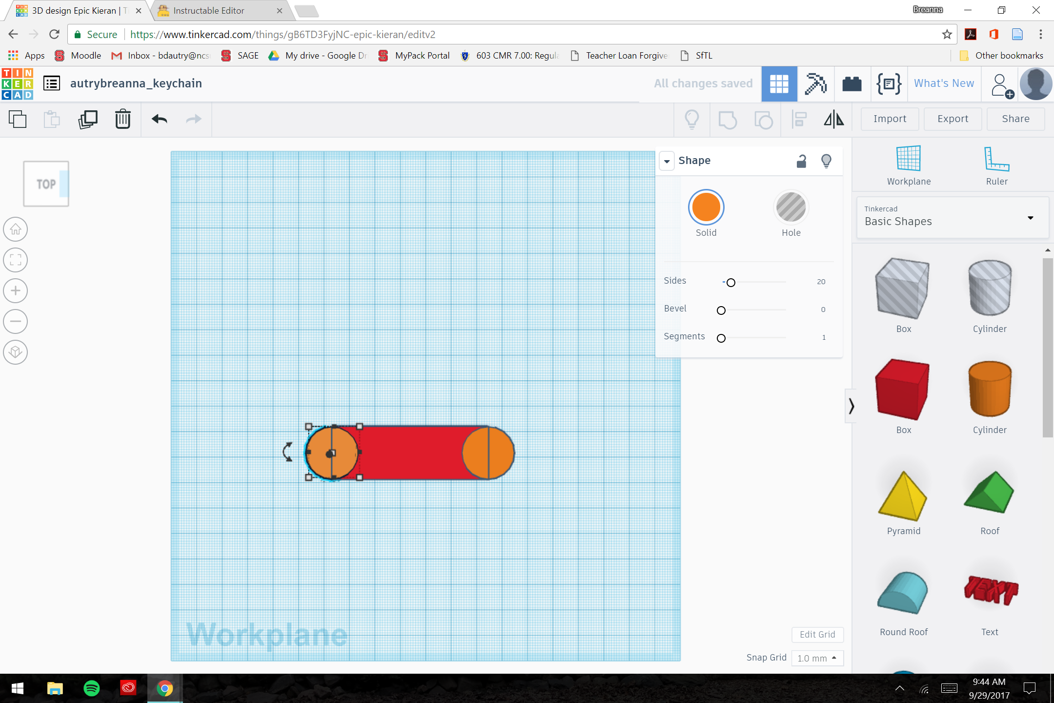 How to Use TinkerCad: Keychain Edition : 7 Steps (with Pictures ...